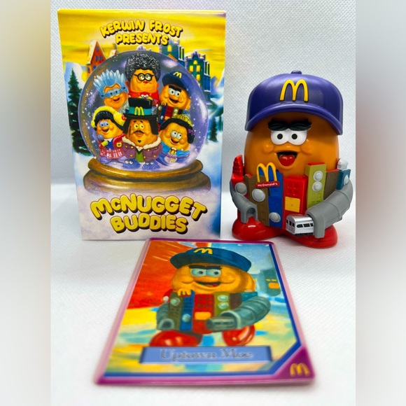 McDonald's | Other | Mcdonalds 223 Kerwin Frost Happy Meal Toys Mcnugget Buddies Uptown Moe ...